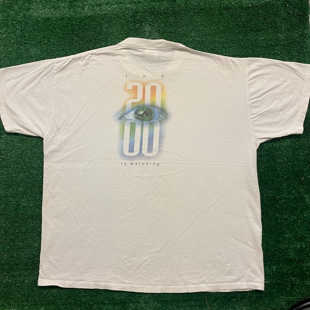Vintage Y2k Class Of 2000 Rainbow Eye Essential Baggy… - Gem